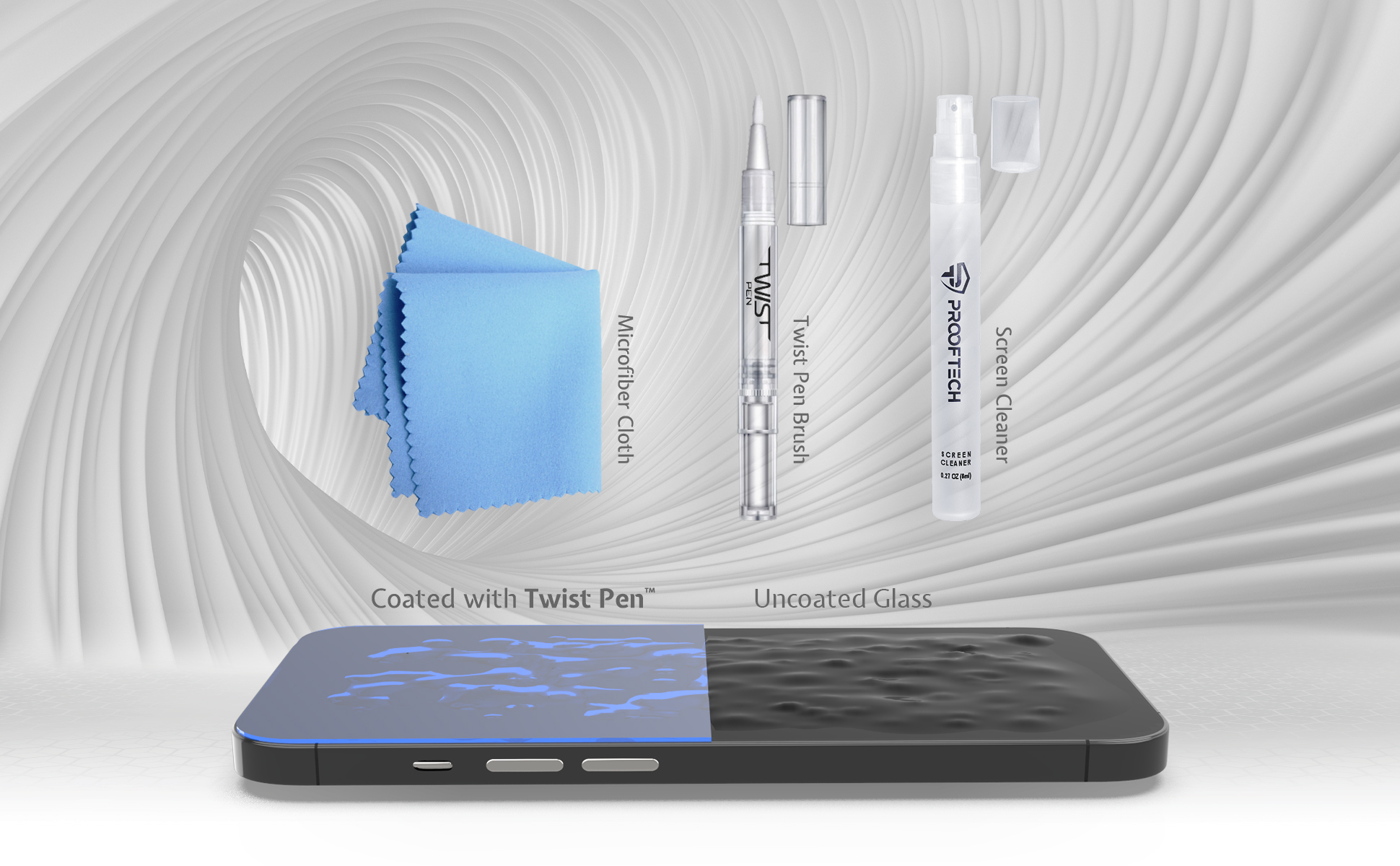 TWIST PEN Liquid Glass Screen Protector Brush On Nano Protection for ...