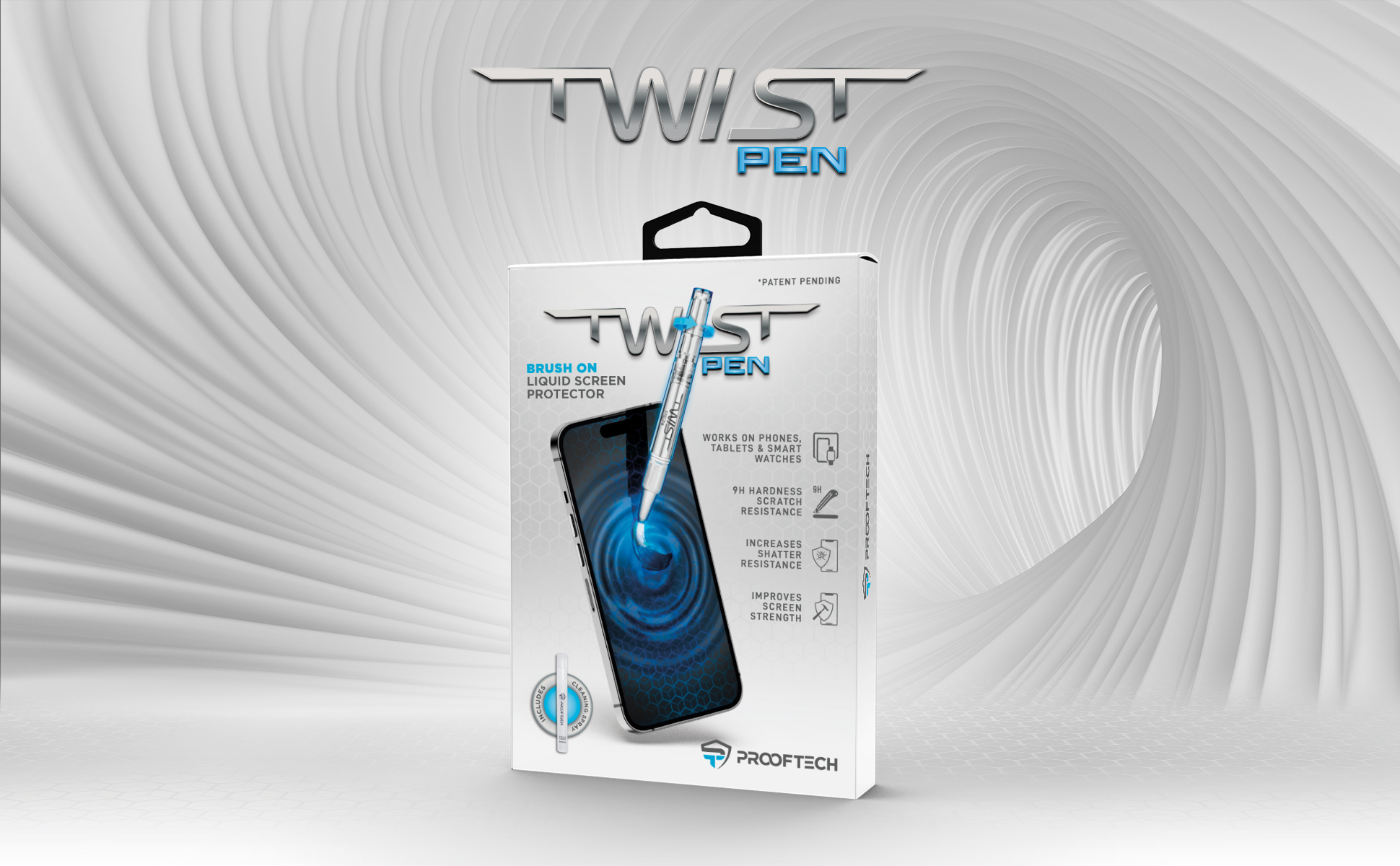 TWIST PEN Liquid Glass Screen Protector Brush On Nano Protection for ...